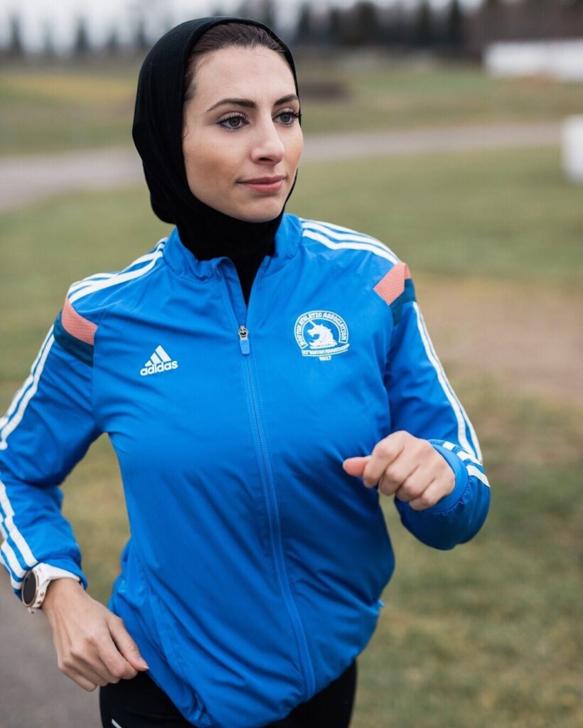 Hijabi Running Champion Rahaf Khatib Shares What It’s Like to be “The ...